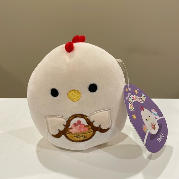 Squishmallows | Other | Nwt 5 Todd The Rooster With A Easter Basket ...